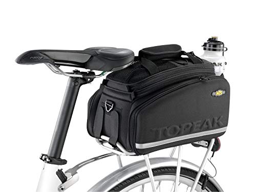 Topeak MTS TrunkBag DXP Bike Bag, Straps, Rigid Molded Panels, Water Bottle Holder