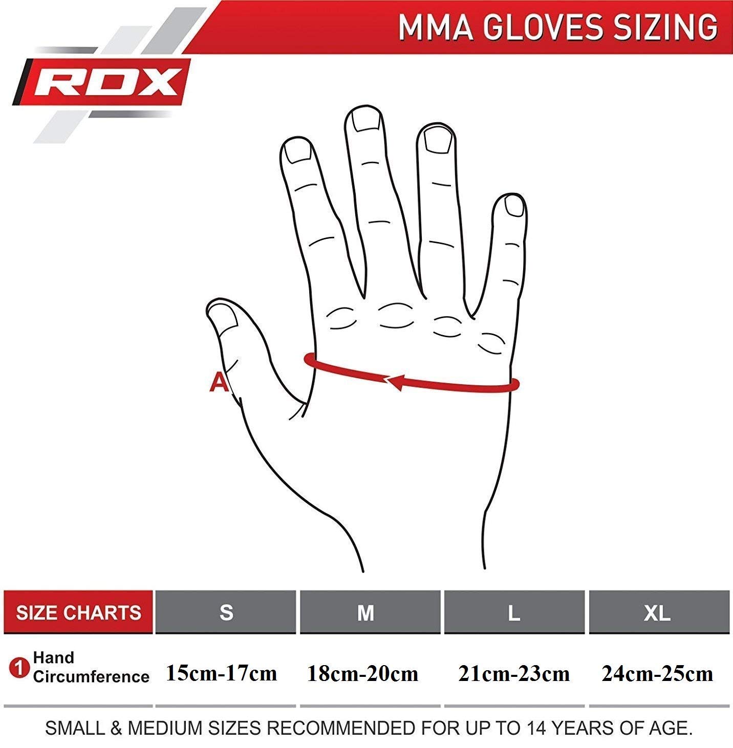 RDX MMA Gloves Sparring Martial Arts Grappling Cowhide Leather Training UFC Cage Fighting Combat Gel Mitts Punching Bag Gel Mitts