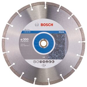 bosch 2608602602 standard for stone diamond cutting disc, 300mm Ø, 20/25.40mm x 3.1mm x 10mm, silver/grey