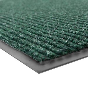 notrax - 109s0048gn 109 brush step entrance mat, for home or office, 4' x 8' hunter green