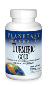 planetary herbals turmeric gold 500 mg, 120 count