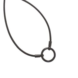 World Famous and Original LaLoop eyeglass necklace in Black., Medium