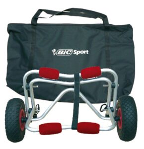 bic kayak trolley and bag