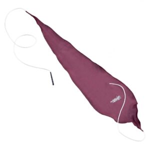 hodge silk oboe swab - burgundy