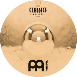 meinl 10" splash cymbal - classics custom brilliant - made in germany, 2-year warranty (cc10s-b)