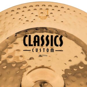 Meinl 18" China Cymbal - Classics Custom Brilliant - Made In Germany, 2-YEAR WARRANTY (CC18CH-B)