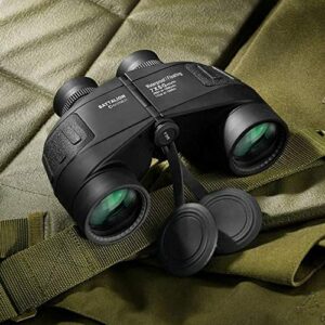 BARSKA 7x50 WP Battalion Floating Binoculars with Internal Rangefinder , Black