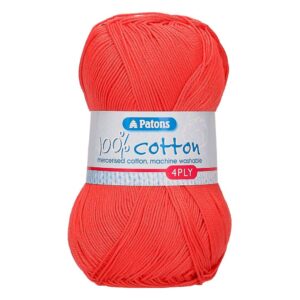 patons 100% cotton 4 ply - limestone (1716)