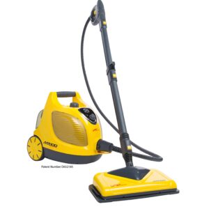 Vapamore MR-100 Primo Steam Cleaner, 20 Extensions/Attachments including the Turbo Pet Tool, Chemical Free Professional-Grade Steamer for Cleaning Floors, Mattresses, Cars, Upholstery and More