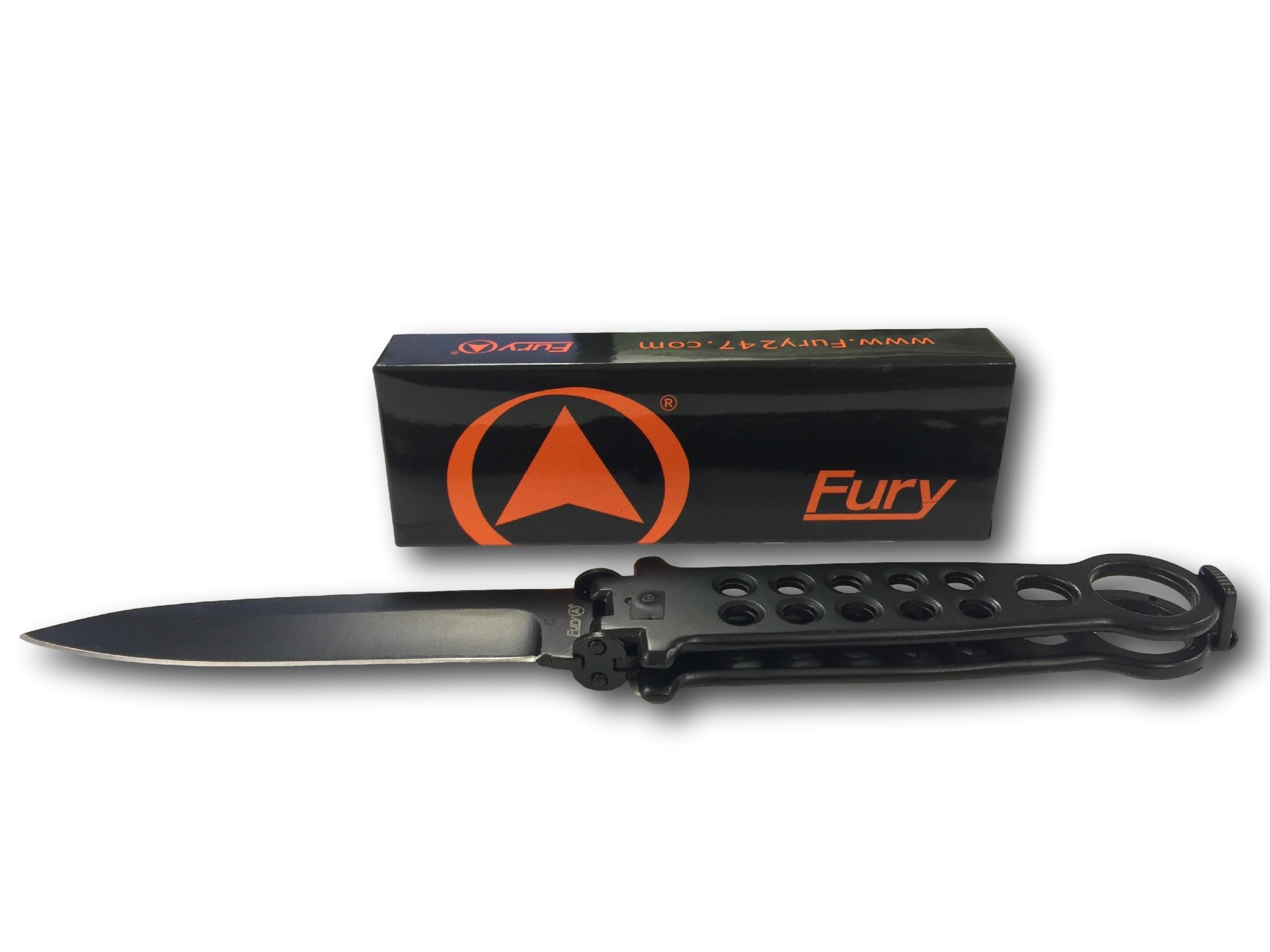 Fury Dragoon II Folding Knife,black