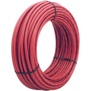 sharkbite 1/2 inch x 300 feet red pex-b, pex pipe flexible water tubing for plumbing, u860r300