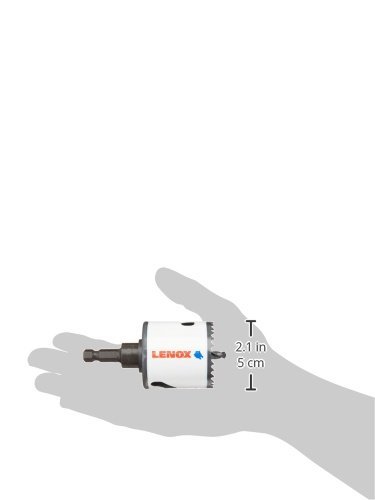 Lenox Tools Bi-Metal Speed Slot Arbored Hole Saw with T3 Technology, 1-13/16"