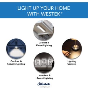 Westek MLC169BC Indoor Motion-Sensing Light Control, White