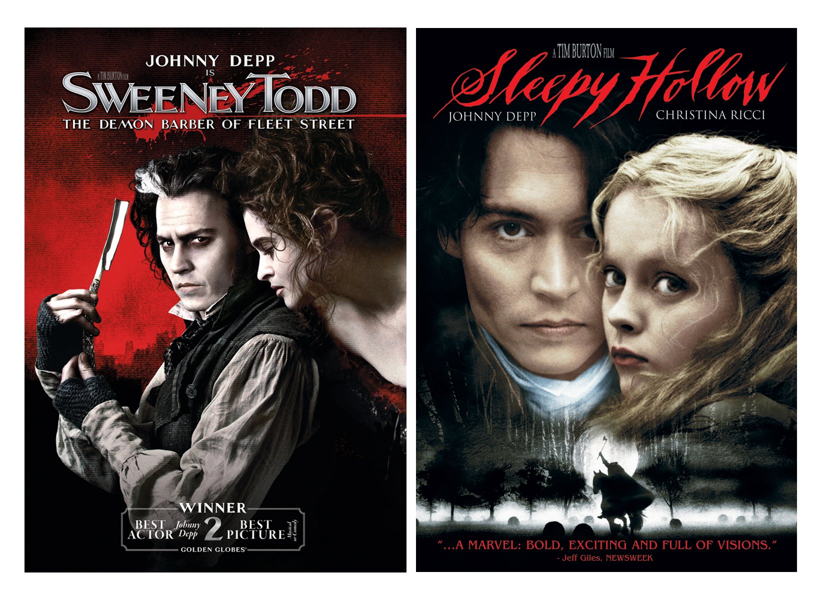 Sleepy Hollow / Sweeney Todd 2-Pack