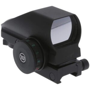 truglo multi color reticle open red dot sight (tg8380bn)