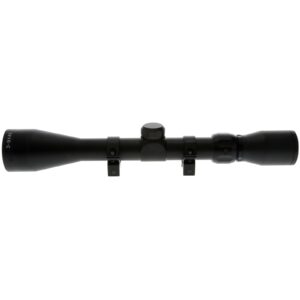 TRUGLO TRUSHOT Hunting Shooting Durable Waterproof Fogproof Shosck Resistant 1" Aluminum Tube Duplex Reticle Riflescope | Scope Rings Included - Weaver-Style, 3-9 x 40mm