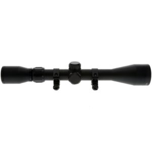 TRUGLO TRUSHOT Hunting Shooting Durable Waterproof Fogproof Shosck Resistant 1" Aluminum Tube Duplex Reticle Riflescope | Scope Rings Included - Weaver-Style, 3-9 x 40mm