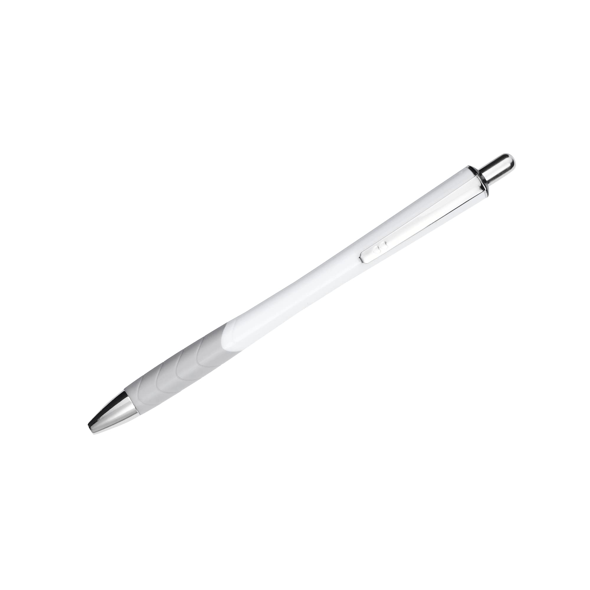 Paper Mate InkJoy 700RT Retractable Ballpoint Pens, Medium Point, White Barrel, Black Ink, 12-Count