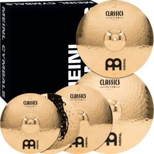 meinl cymbals cc-141620+18 classics custom bonus pack cymbal box set with 18" crash