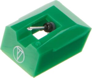 audio-technica atn95e replacement stylus for at95e cartridge green