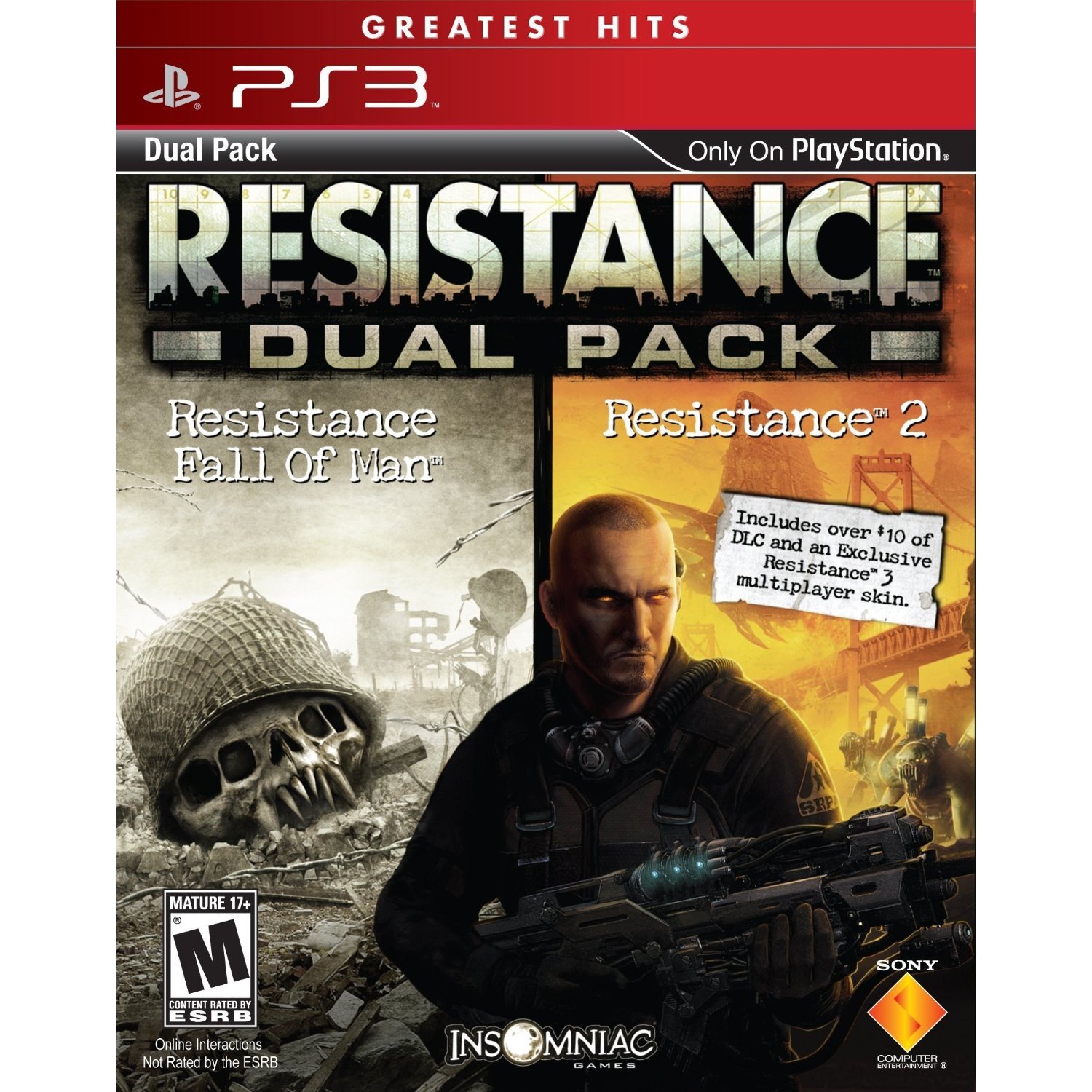 Resistance Greatest Hits Dual Pack - Playstation 3