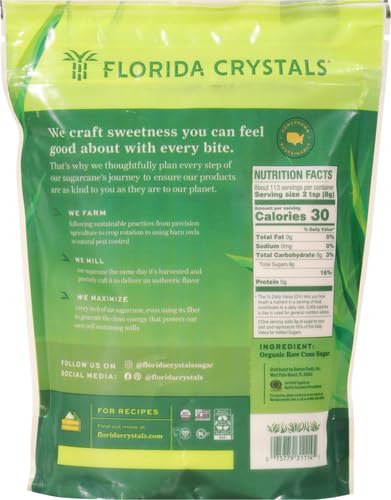 Florida Crystals Florida Crystals Sugar Cane Organic, 2 lb