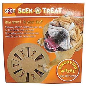 ethical 5785 seek-a-treat discovery wheel dispensing puzzle