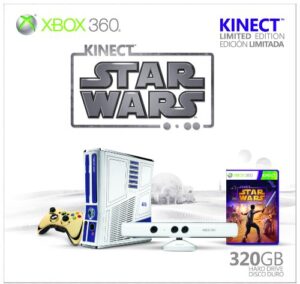 xbox 360 limited edition kinect star wars bundle