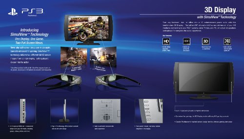 PlayStation 3D display