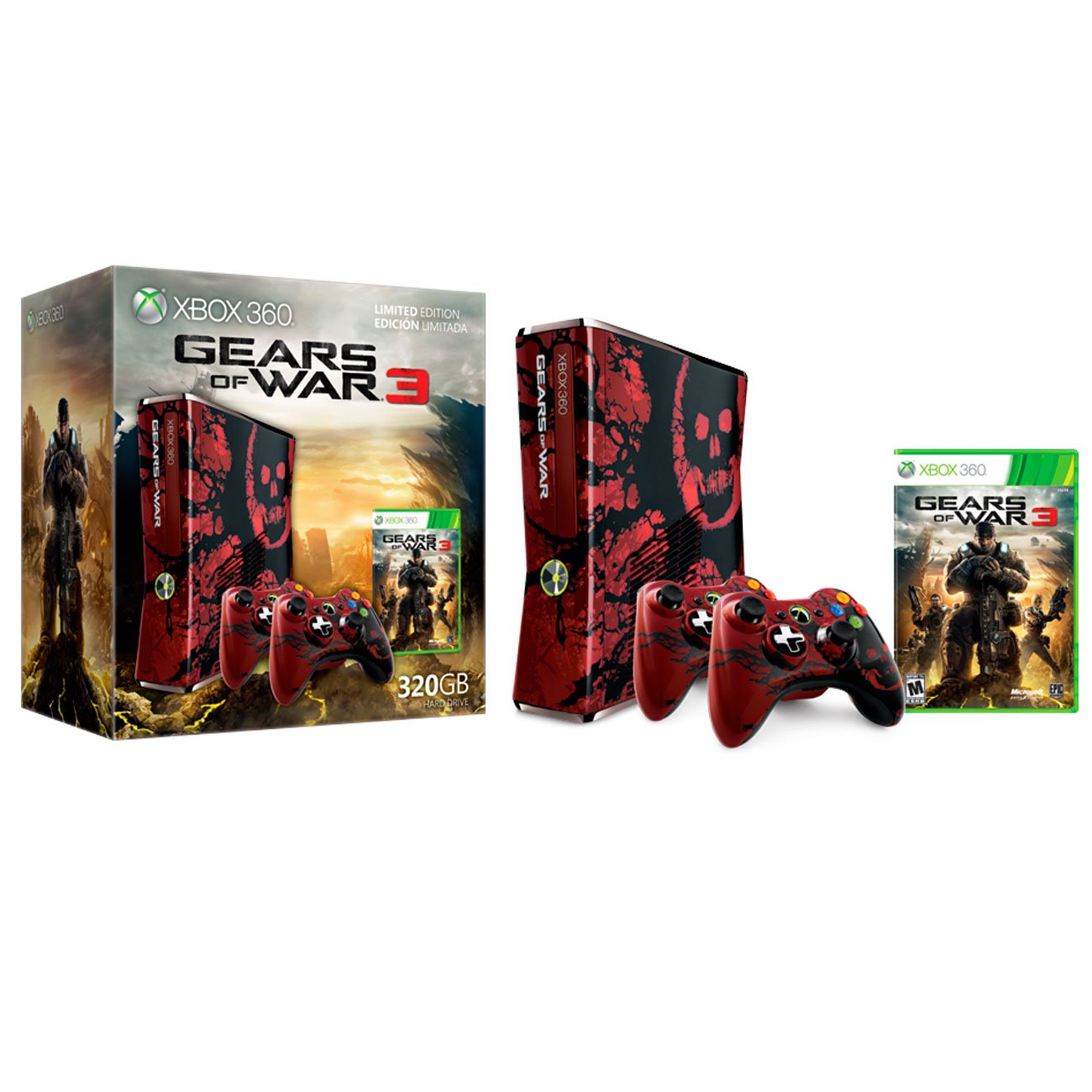 Xbox 360 Gears of War 3 Limited Edition Console Bundle