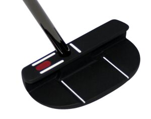 seemore fgp black mallet putter (right hand, 35-inch)