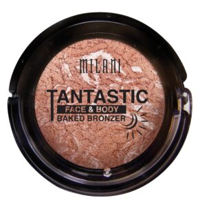 milani tantastic face and body baked bronzer, in gold