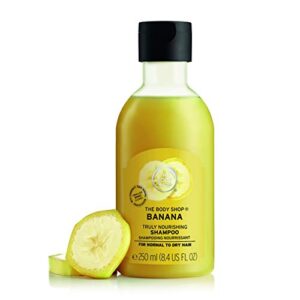 the body shop nourishing banana shampoo - 250ml