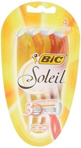 bic soleil for women sensitive skin - 4 ct