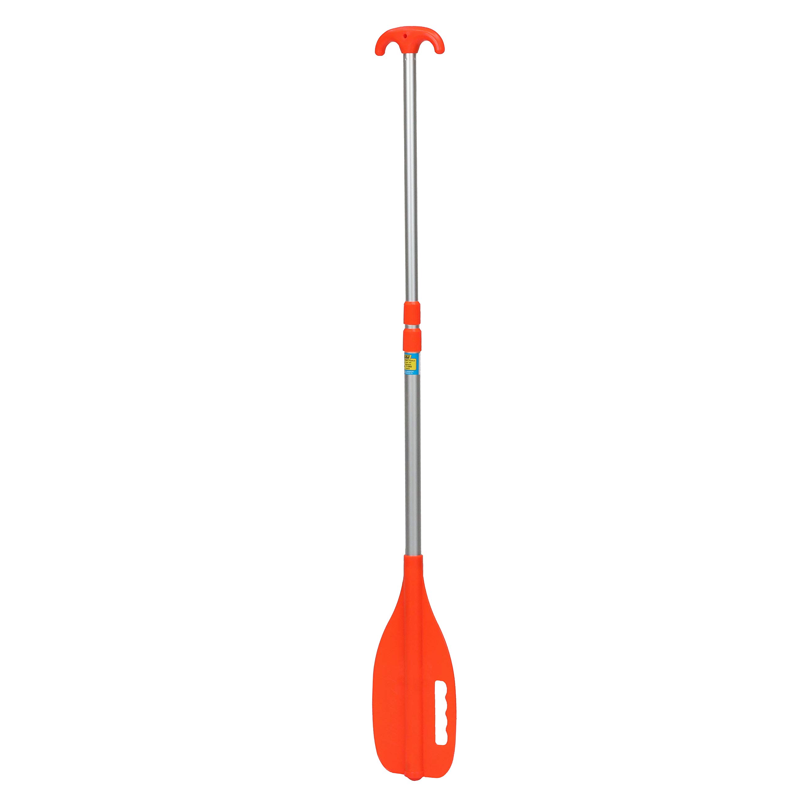 Seachoice Emergency Multi-Purpose Telescoping Boat Hook and Paddle, Orange, 26” to 72”