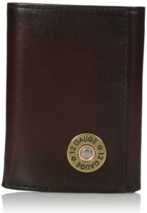 nocona belt co. nocona brown bullet trifold