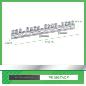 Square D - PK15GTACP 15 Terminal Ground Bar Kit