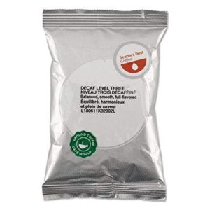 seattle's best coffee sea11008554 level 3 decaffeinated best blend ground coffee (pack of 18)