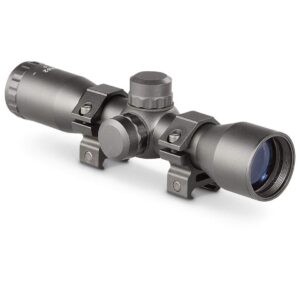 aim sports 4x32 compact rangfinder scope with rings