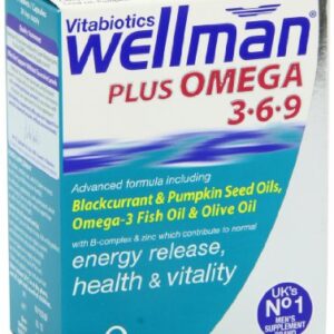 Vitabiotics Ltd Vitabiotics Wellman Plus, 56 Tablets/Capsules