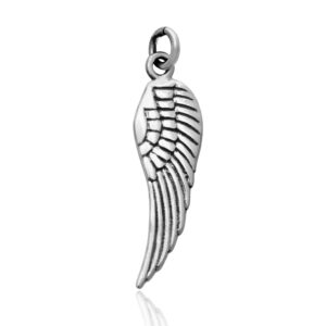 mimi 925 sterling silver angel wing charm pendant