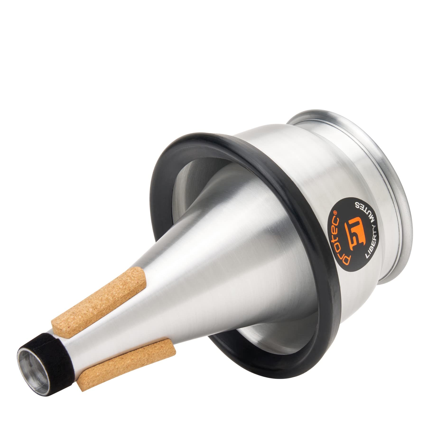 Pro-Tec Pro Tec Liberty Mutes ML104 Trumpet Adjustable Cup - Aluminum, Silver,black,brown