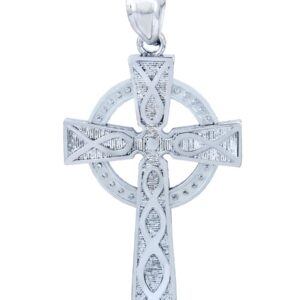 925 Sterling Silver Trinity Cross Pendant