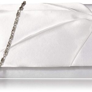 Touch Ups Clutch Handbag, White