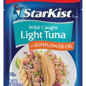 StarKist Chunk Light Tuna in Sunflower Oil, 6.4 Ounce (Pack of 6)