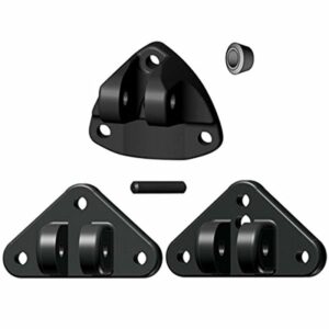 lenco marine - 15099-001 actuator mounting bracket kit,black