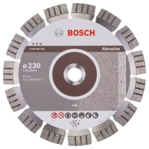 bosch 2608602683 diamond cutting disc best for abrasive