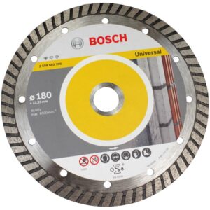 Turbo diamond disc Bosch Standard for Universal multimaterial 180 x 22.2 x 2.5 x 10 mm