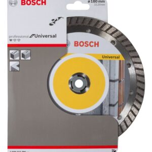 Turbo diamond disc Bosch Standard for Universal multimaterial 180 x 22.2 x 2.5 x 10 mm