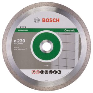 bosch professional 2608602634 diamond cutting disc best for ceramic, silver/grey